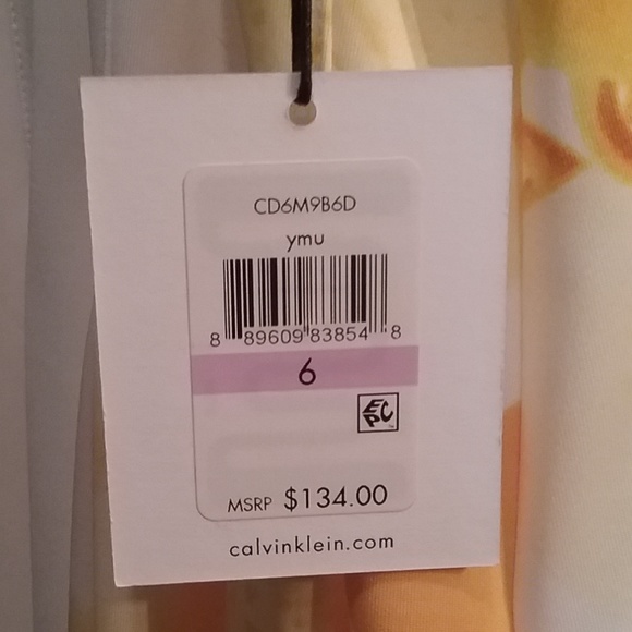 Calvin Klein | Dresses | Calvin Klein Floral Dress 6 | Poshmark